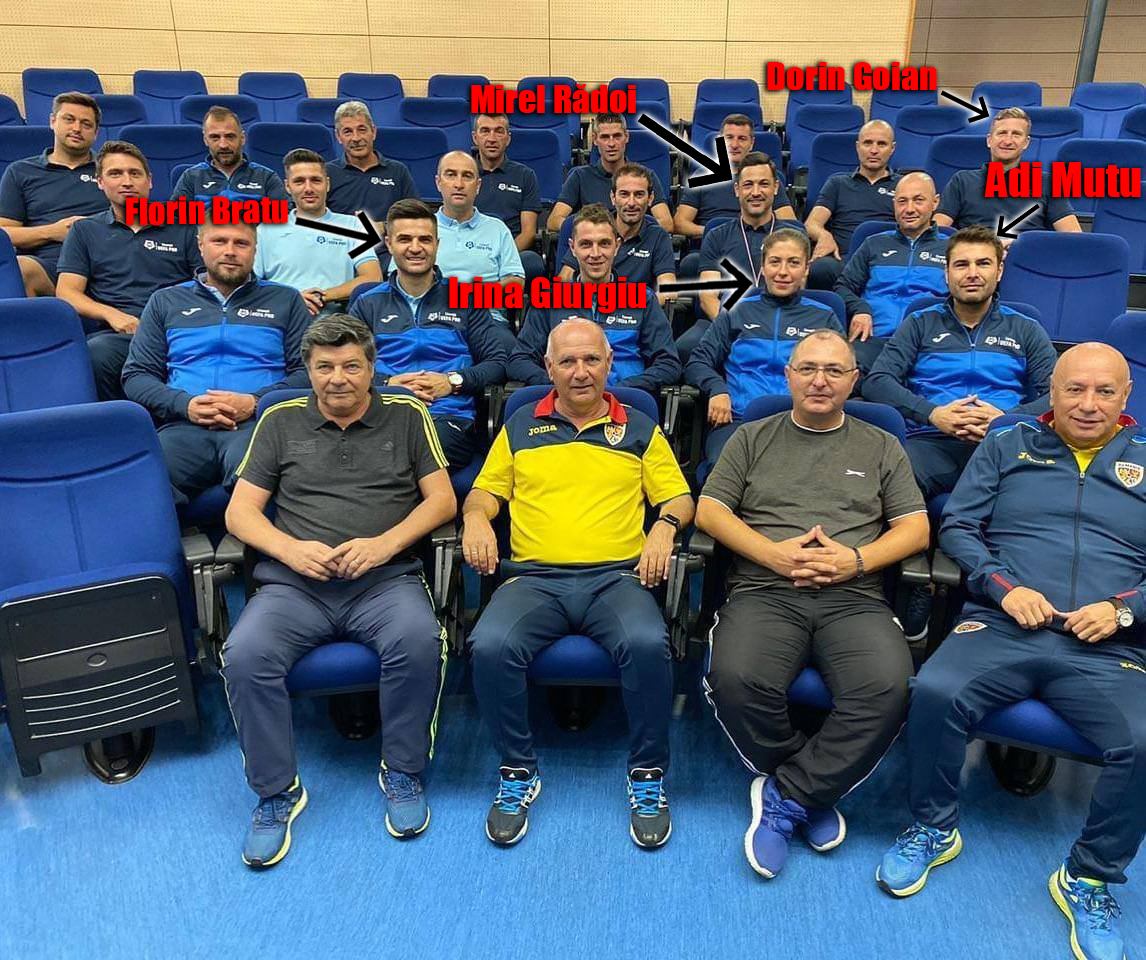 Cine este femeia misterioasă care le face concurență lui Rădoi și Mutu