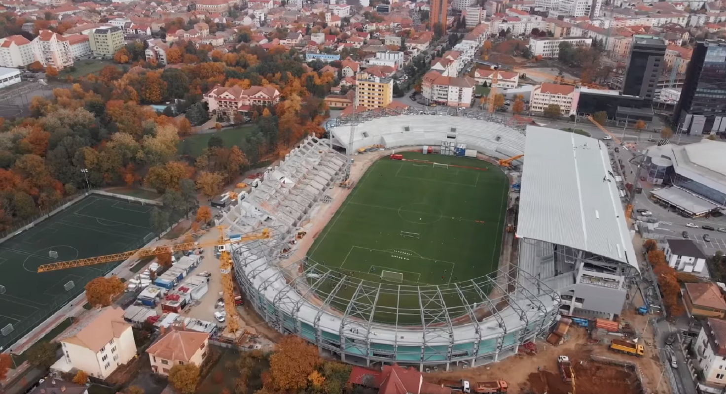 FOTO. Stadionul - bijuterie din România care va fi gata în curând. Cum ...