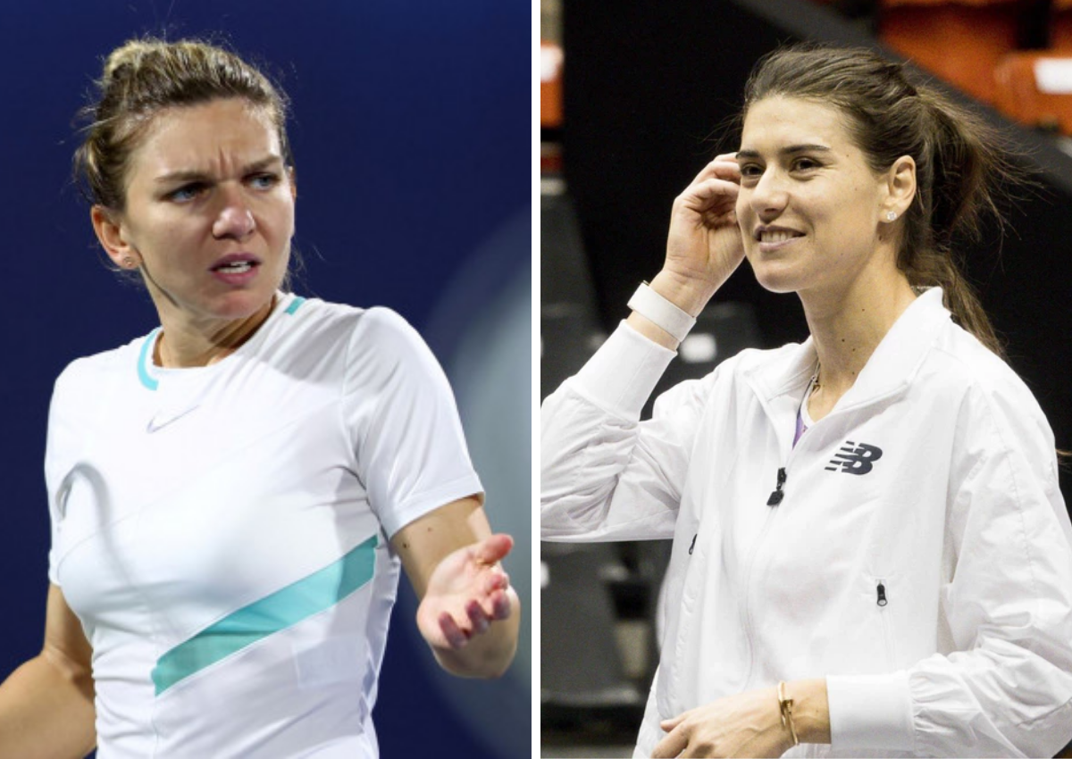 Ce se întâmplă chiar acum între Simona Halep și Sorana Cîrstea. Momentul rămâne în istoria ...