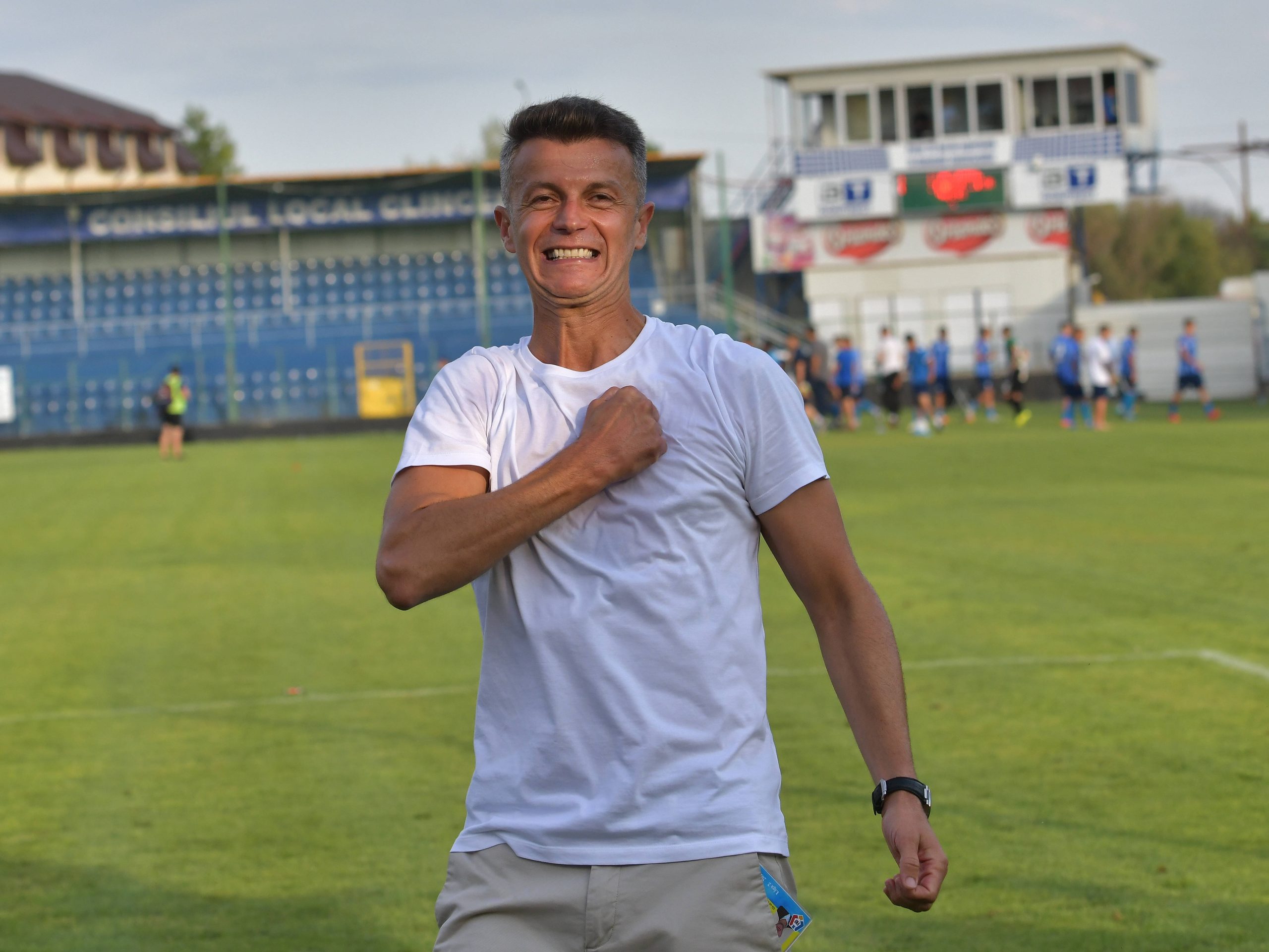 Ovidiu Burcă, ușurat după al doilea succes al lui Dinamo