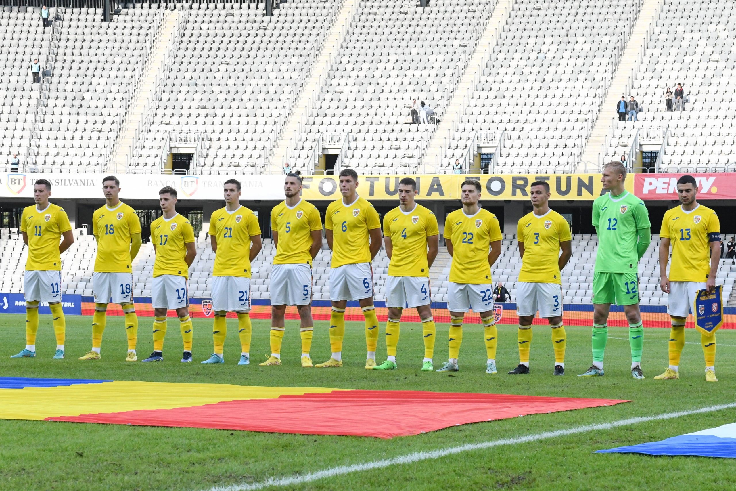A apărut programul naționalei României U21 la Euro 2023