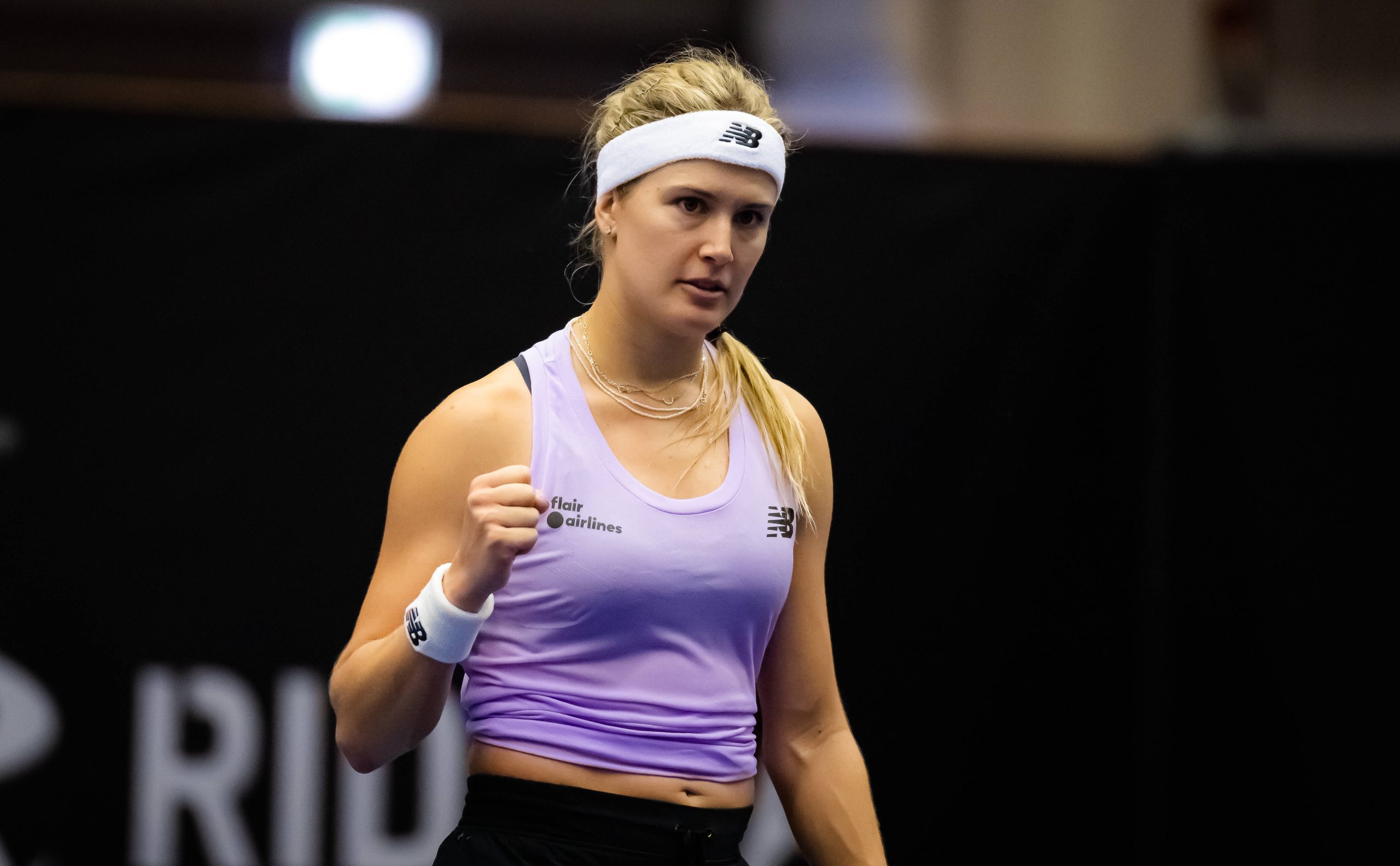Venirea în România pare să-i fi purtat noroc frumoasei Eugenie Bouchard