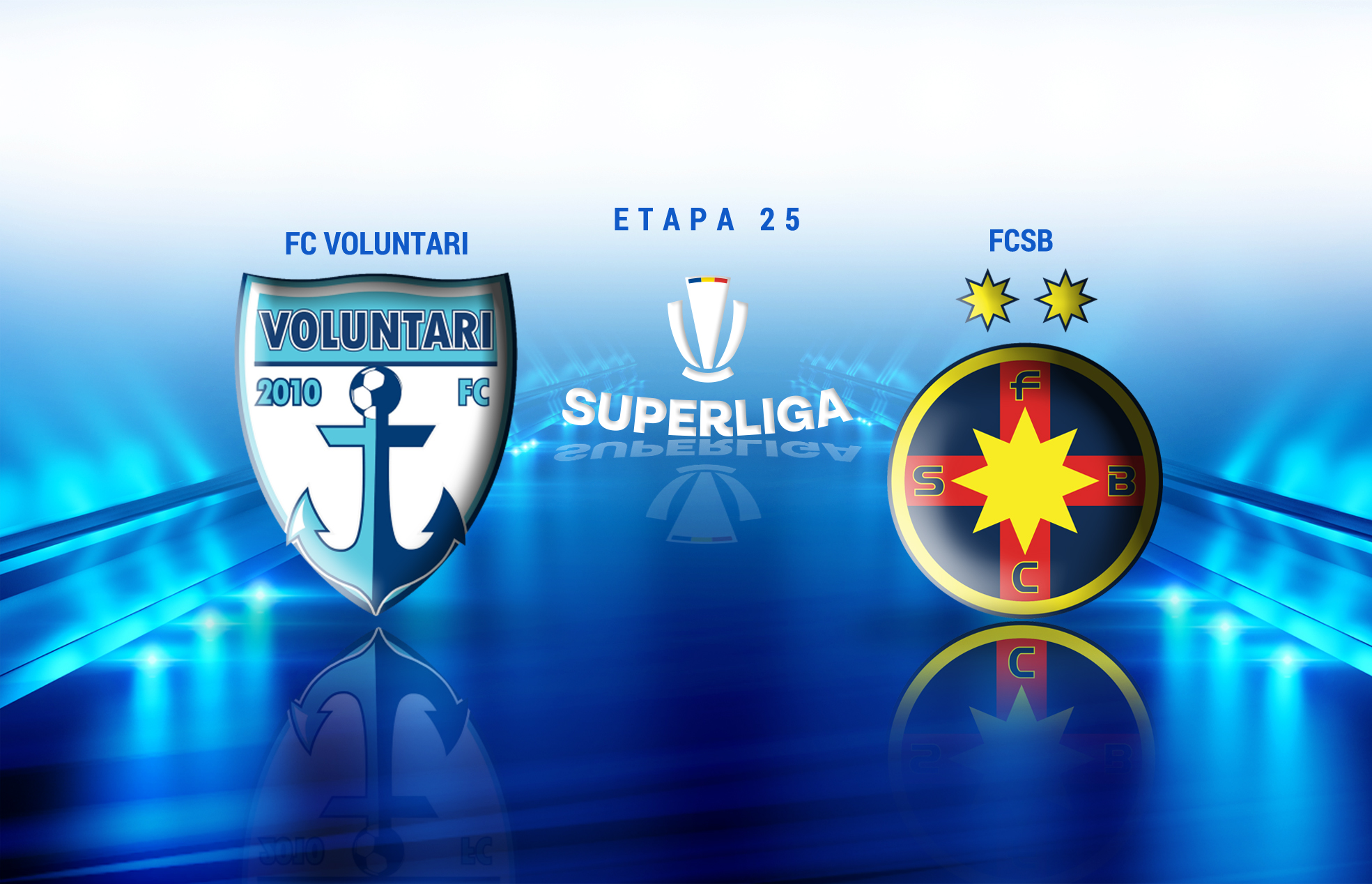 FC Voluntari - FCSB, de la 20:00
