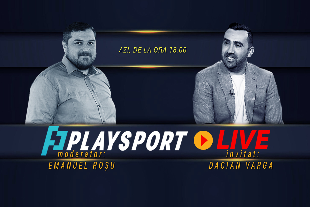 Playsport Live cu Dacian Varga și Emanuel Roșu: viață nouă la Dinamo ...