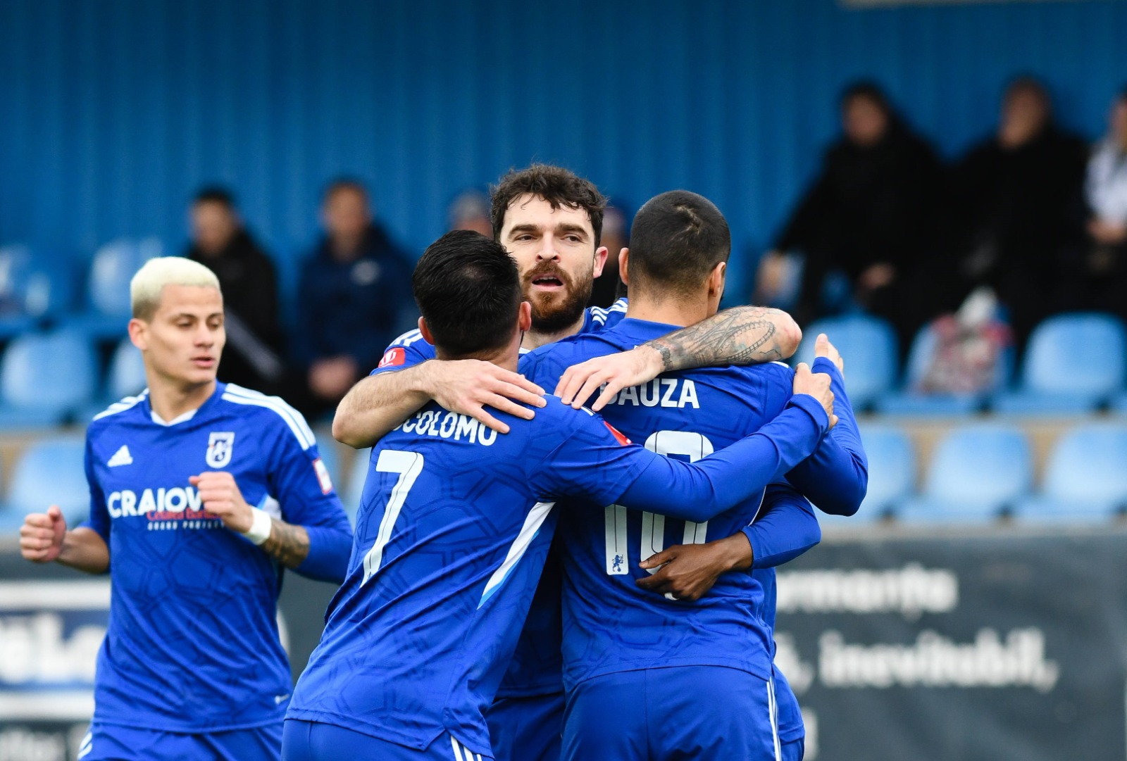 U Cluj - FCU Craiova 1-3. Ce a spus Chițu după primul hat-trick din ...