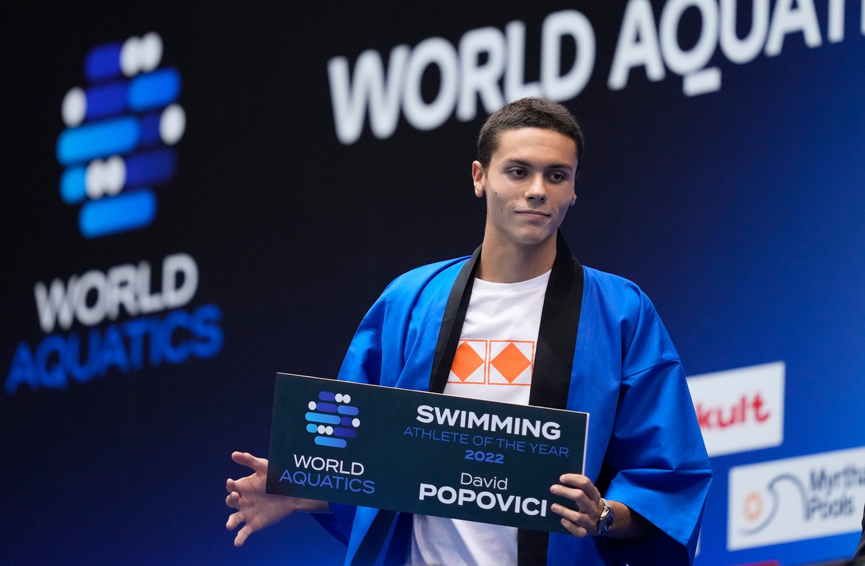 Ambasada României în SUA, mesaj special pentru David Popovici, după ce ...