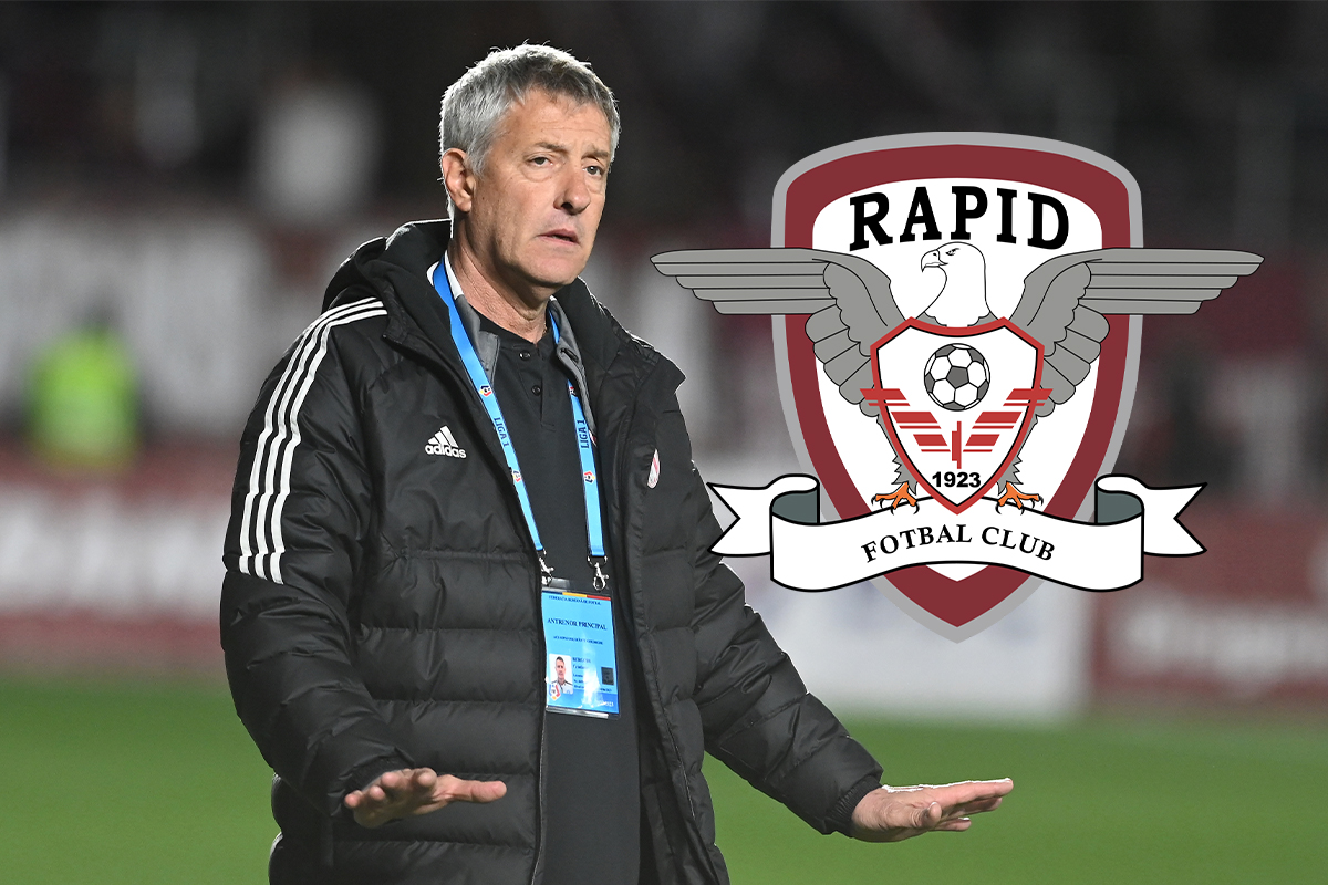 Prima plecare de la Rapid după instalarea lui Cristiano Bergodi