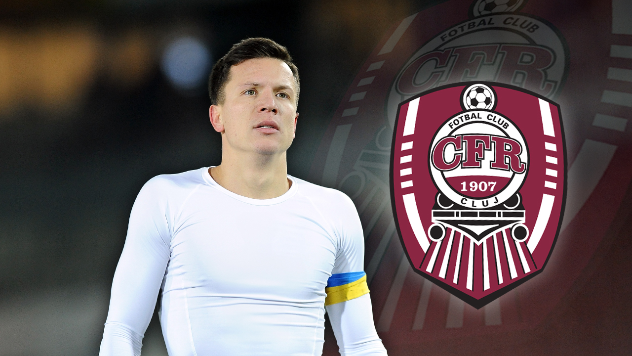 Yevgen Konoplyanka, la CFR Cluj! Prima ipostază cu ucraineanul în Gruia - Playsport
