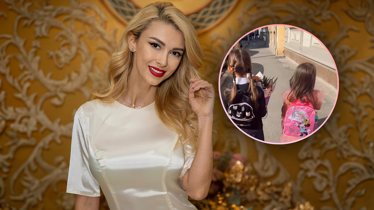 Andreea Bălan, fără Victor Cornea în prima zi de școală. Cine s-a pozat ...