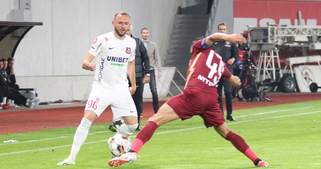 Hermannstadt - CFR Cluj 1-0. Sibienii i-au ajutat pe cei de la FCSB să rămână lideri. Un gol ...