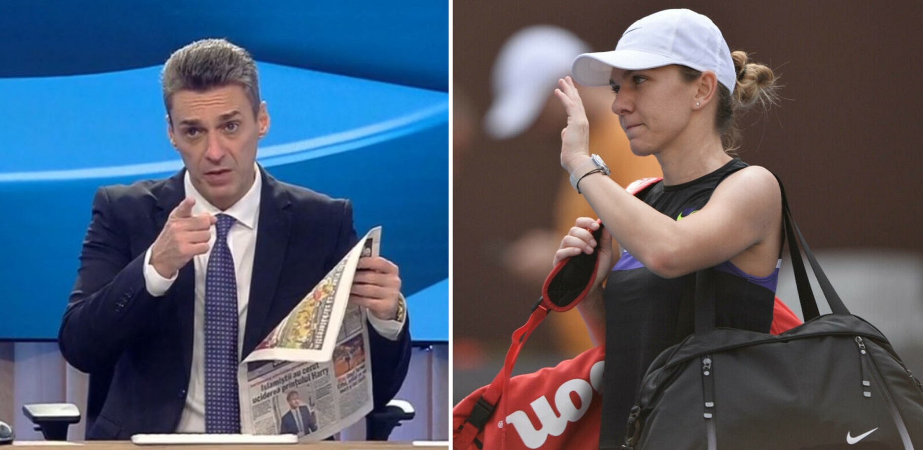 Reacția lui Mircea Badea când a aflat că Simona Halep s-a mutat ...