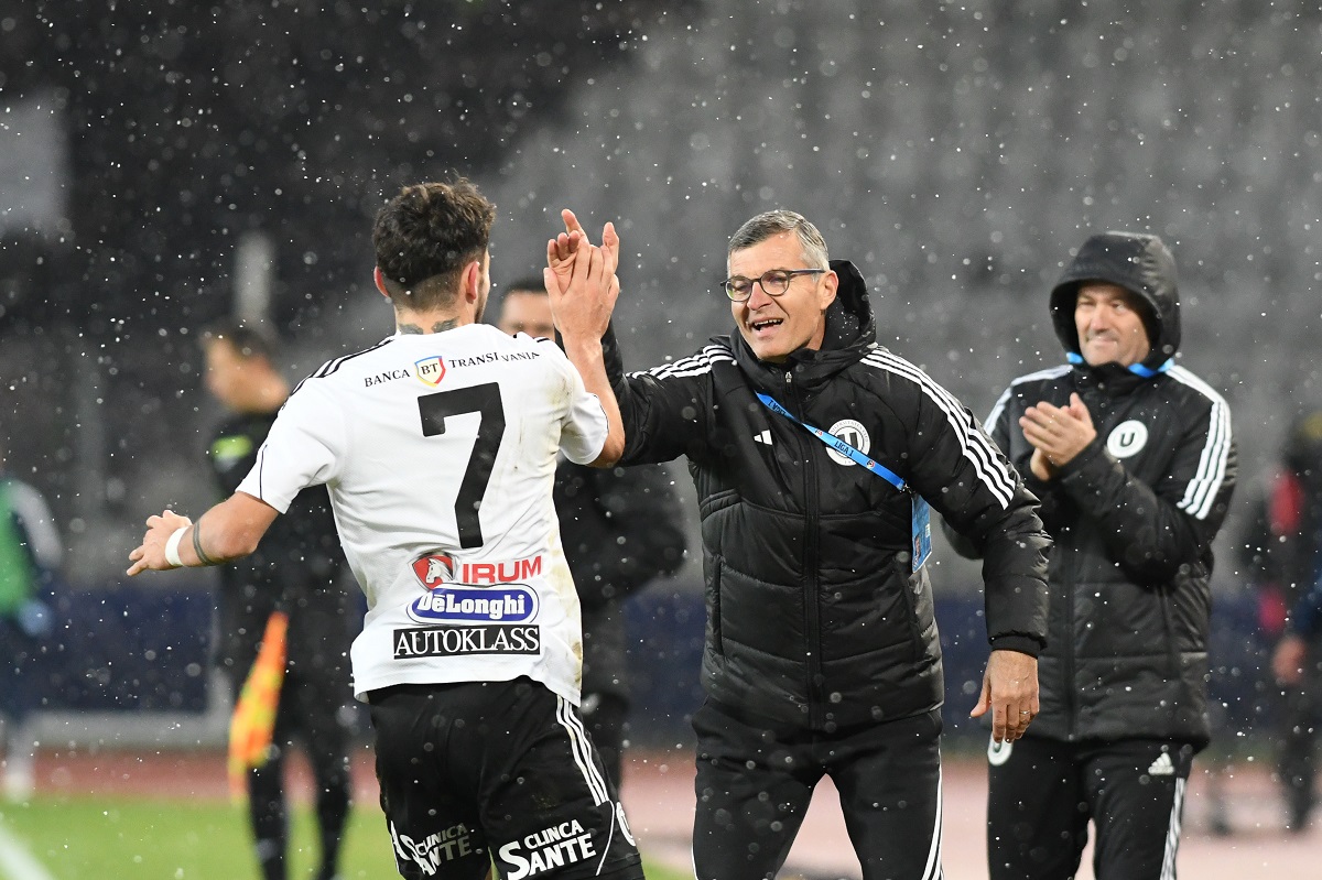 U Cluj - FCU Craiova 2-1. Victorie elegantă pentru echipa lui Sabău ...