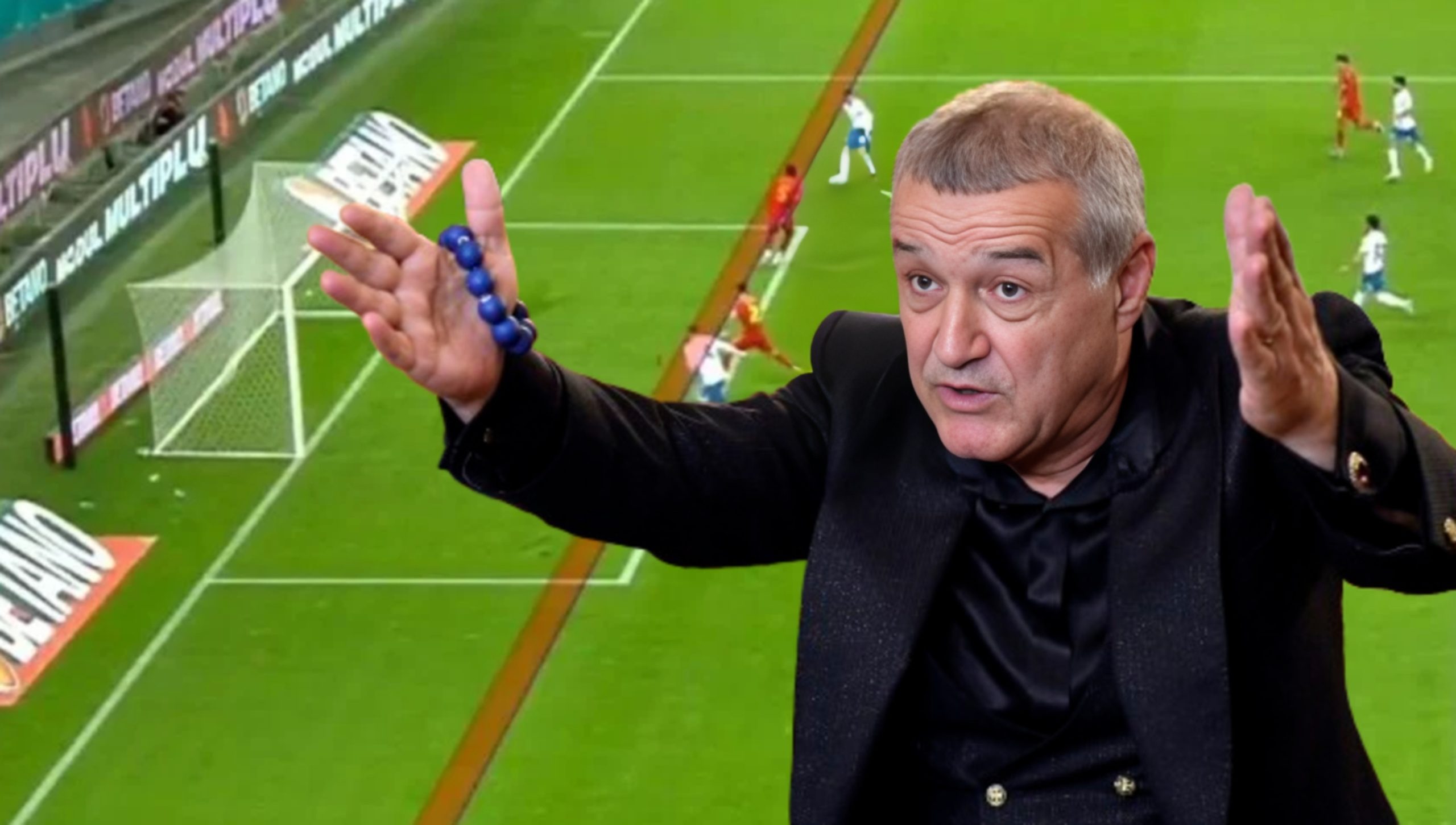 Geometria lui Becali bate tot! Cum a explicat faza golului furat pentru ...