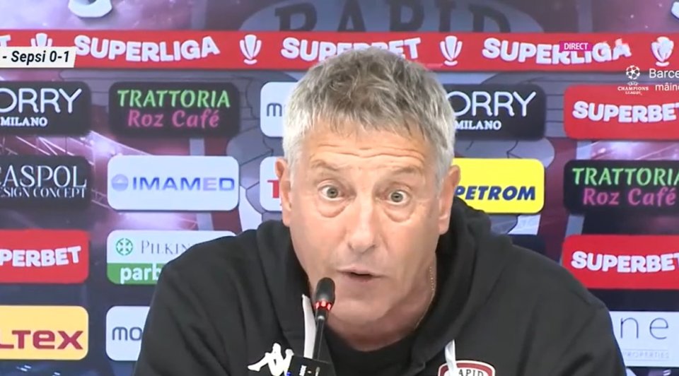 Scene șocante la conferința de presă! Cristiano Bergodi a început să zbiere la un jurnalist: „Nu ...