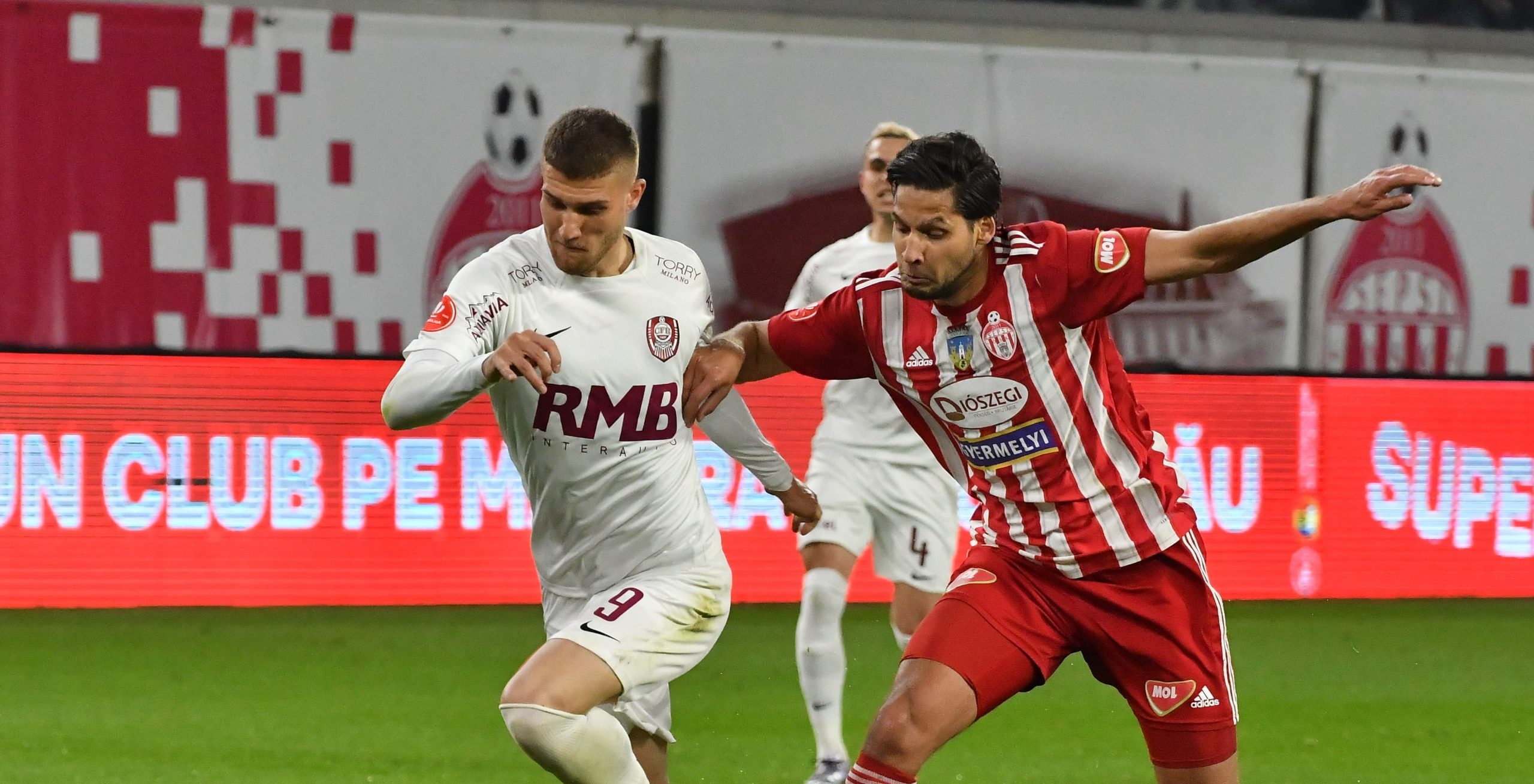 CFR Cluj - Sepsi 2-1. CFR, gol în minutul 6 de prelungiri. Sepsi a ...