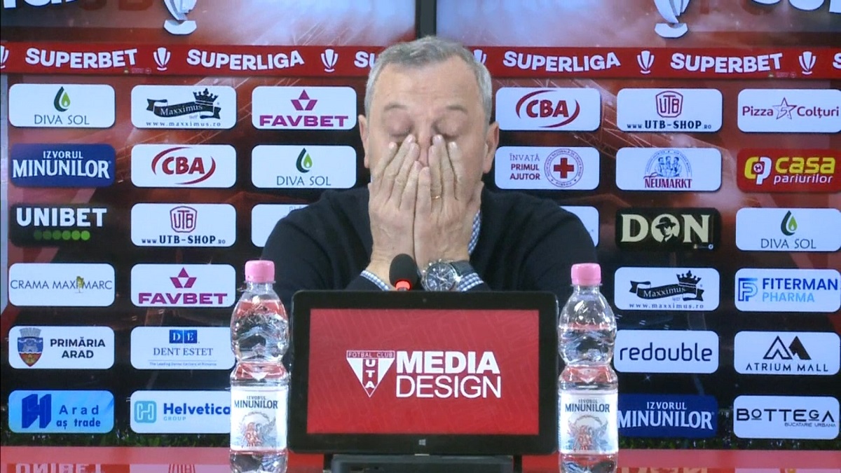 Mircea Rednic, iureș în conferința în care și-a anunțat plecarea de la ...