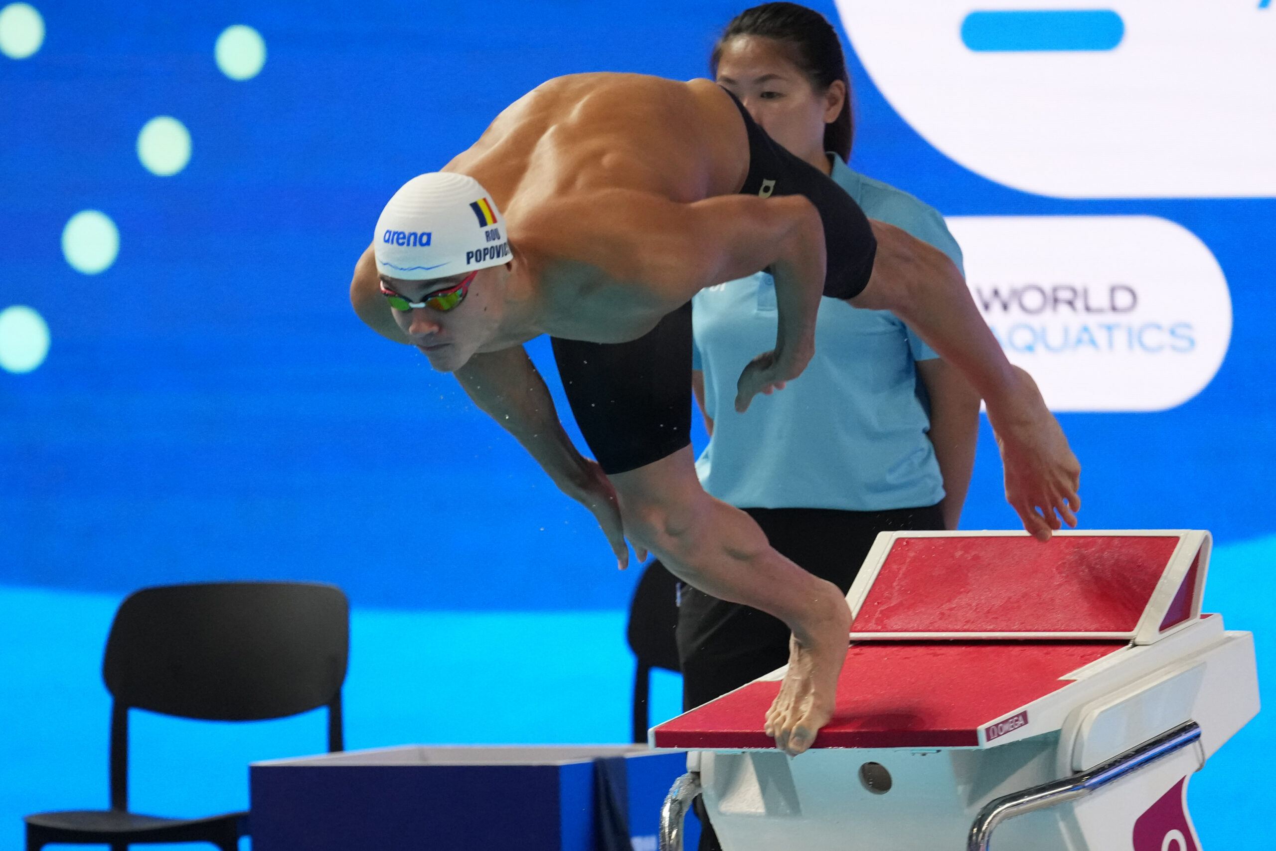 David Popovici e din nou campion mondial. Românul a strălucit în proba ...